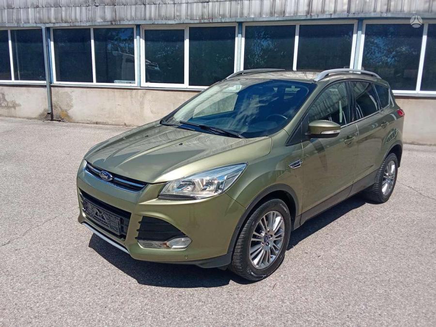 Zaļš Ford Kuga 2014 Alīta, ar dzinēja tilpumu 2.00 L un nobraukumu 238 tūkst. km par 7900 €, foto 8 vietnē AUTOMOTO.COM.LV