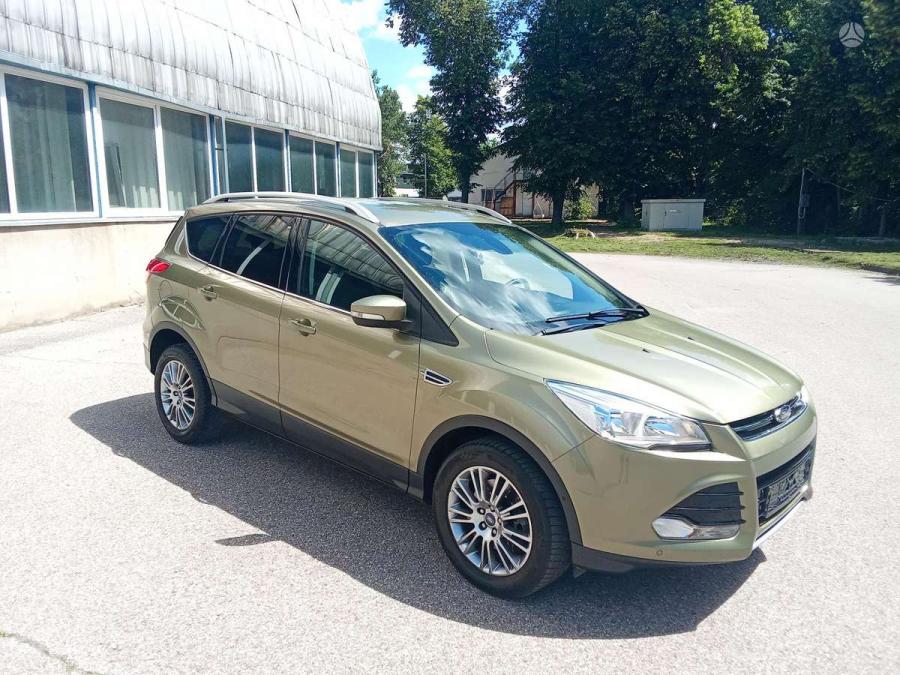 Zaļš Ford Kuga 2014 Alīta, ar dzinēja tilpumu 2.00 L un nobraukumu 238 tūkst. km par 7900 €, foto 15 vietnē AUTOMOTO.COM.LV