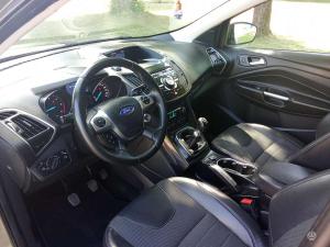 Zaļš Ford Kuga 2014 Alīta, ar dzinēja tilpumu 2.00 L un nobraukumu 238 tūkst. km par 7900 €, foto 18 vietnē AUTOMOTO.COM.LV