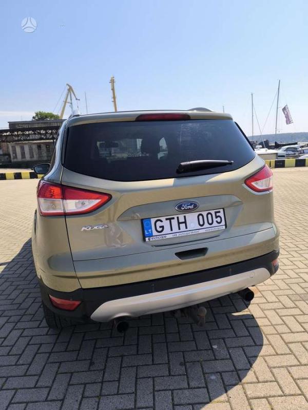 Zaļš Ford Kuga 2014 Klaipėda, ar dzinēja tilpumu 2.00 L un nobraukumu 212 tūkst. km par 7300 €, foto 4 vietnē AUTOMOTO.COM.LV