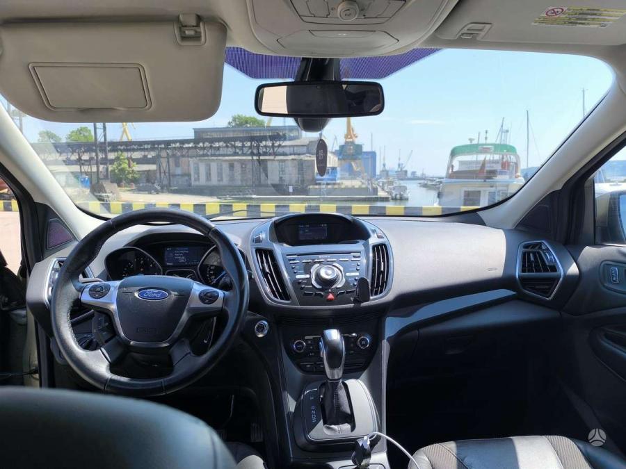 Zaļš Ford Kuga 2014 Klaipėda, ar dzinēja tilpumu 2.00 L un nobraukumu 212 tūkst. km par 7300 €, foto 14 vietnē AUTOMOTO.COM.LV
