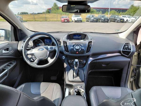 Zaļš Ford Kuga 2014 Viļņa, ar dzinēja tilpumu 2.00 L un nobraukumu 210 tūkst. km par 6700 €, foto 8 vietnē AUTOMOTO.COM.LV