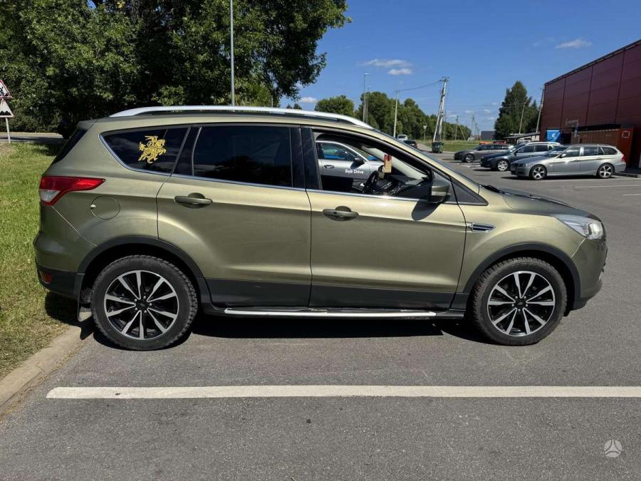 Zaļš Ford Kuga 2014 Kauņa, ar dzinēja tilpumu 2.00 L un nobraukumu 149 tūkst. km par 7200 €, foto 5 vietnē AUTOMOTO.COM.LV