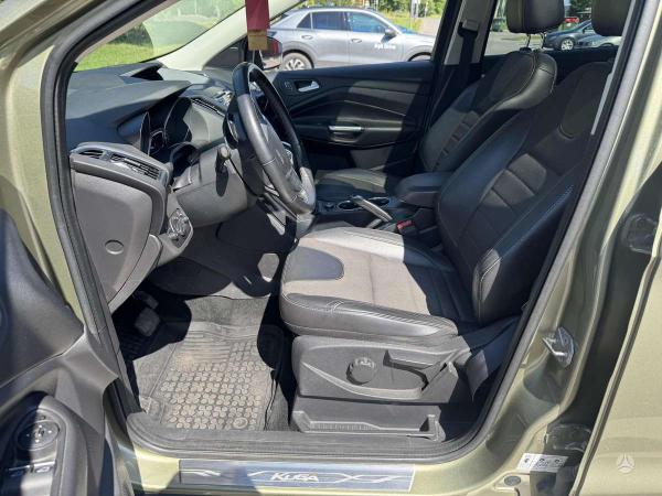 Green Ford Kuga 2014 in Kaunas, with an engine capacity of 2.00 L and mileage of 149 thousand km for 7200 €, photo 8 on AUTOMOTO.COM.LV