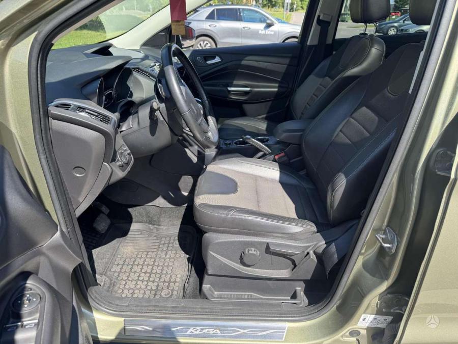 Zaļš Ford Kuga 2014 Kauņa, ar dzinēja tilpumu 2.00 L un nobraukumu 149 tūkst. km par 7200 €, foto 9 vietnē AUTOMOTO.COM.LV