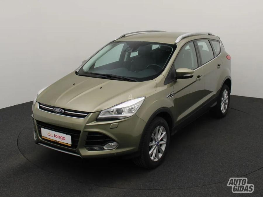 Green Ford Kuga 2015 in Vilnius, with an engine capacity of 1.50 L and mileage of 174 thousand km for 11199 €, photo 1 on AUTOMOTO.COM.LV