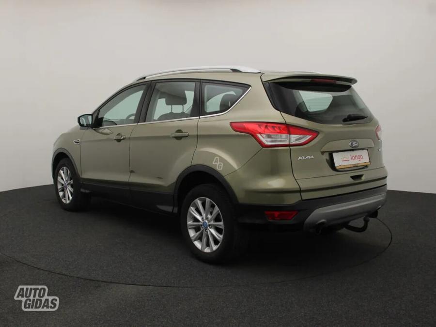 Green Ford Kuga 2015 in Vilnius, with an engine capacity of 1.50 L and mileage of 174 thousand km for 11199 €, photo 8 on AUTOMOTO.COM.LV