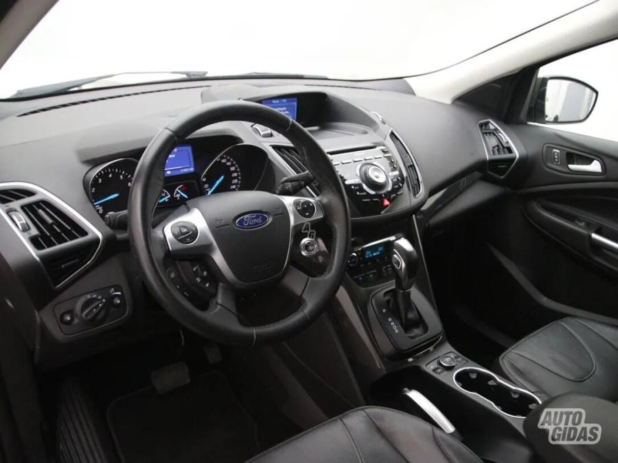 Green Ford Kuga 2015 in Vilnius, with an engine capacity of 1.50 L and mileage of 174 thousand km for 11199 €, photo 17 on AUTOMOTO.COM.LV