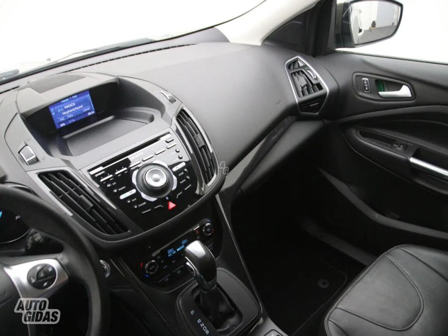 Green Ford Kuga 2015 in Vilnius, with an engine capacity of 1.50 L and mileage of 174 thousand km for 11199 €, photo 22 on AUTOMOTO.COM.LV