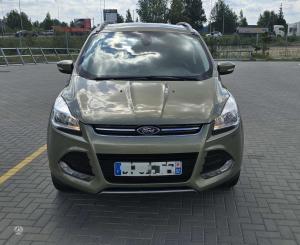 Green Ford Kuga 2015 in Taurage, with an engine capacity of 2.00 L and mileage of 269 thousand km for 6200 €, photo 3 on AUTOMOTO.COM.LV