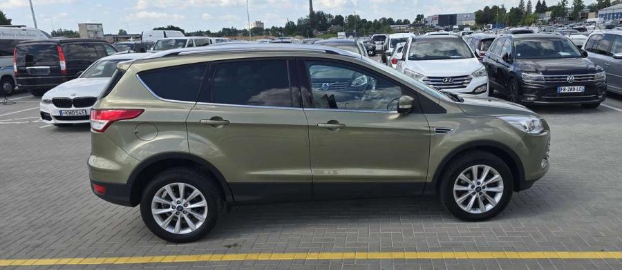 Green Ford Kuga 2015 in Taurage, with an engine capacity of 2.00 L and mileage of 269 thousand km for 6200 €, photo 6 on AUTOMOTO.COM.LV