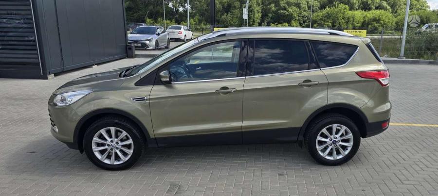 Green Ford Kuga 2015 in Taurage, with an engine capacity of 2.00 L and mileage of 269 thousand km for 6200 €, photo 8 on AUTOMOTO.COM.LV