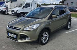 Green Ford Kuga 2015 in Taurage, with an engine capacity of 2.00 L and mileage of 275 thousand km for 5850 €, photo  on AUTOMOTO.COM.LV