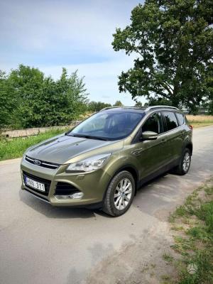 Green Ford Kuga 2015 in Siauliai, with an engine capacity of 2.00 L and mileage of 237 thousand km for 7000 €, photo 7 on AUTOMOTO.COM.LV