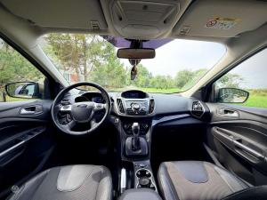 Green Ford Kuga 2015 in Siauliai, with an engine capacity of 2.00 L and mileage of 237 thousand km for 7000 €, photo 12 on AUTOMOTO.COM.LV