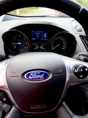 Green Ford Kuga 2015 in Siauliai, with an engine capacity of 2.00 L and mileage of 237 thousand km for 7000 €, photo 15 on AUTOMOTO.COM.LV