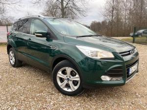 Green Ford Kuga 2016 in Kuldiga, with an engine capacity of 2.00 L and mileage of 258 thousand km for 9290 €, photo  on AUTOMOTO.COM.LV