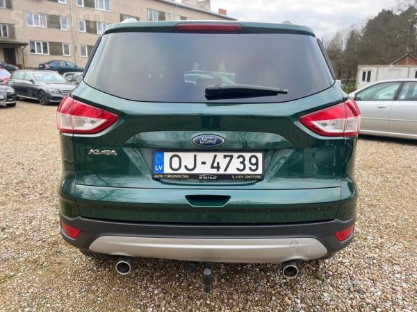 Green Ford Kuga 2016 in Kuldiga, with an engine capacity of 2.00 L and mileage of 258 thousand km for 9290 €, photo 8 on AUTOMOTO.COM.LV