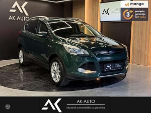 Green Ford Kuga 2016 in Kaunas, with an engine capacity of 2.00 L and mileage of 193 thousand km for 9990 €, photo  on AUTOMOTO.COM.LV