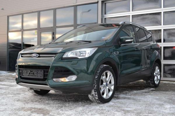Zaļš Ford Kuga 2015 Viļņa, ar dzinēja tilpumu 1.50 L un nobraukumu 160 tūkst. km par 9000 €, foto 2 vietnē AUTOMOTO.COM.LV