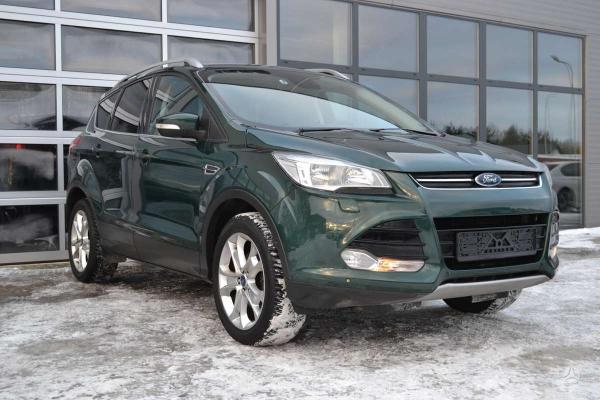 Zaļš Ford Kuga 2015 Viļņa, ar dzinēja tilpumu 1.50 L un nobraukumu 160 tūkst. km par 9000 €, foto 4 vietnē AUTOMOTO.COM.LV