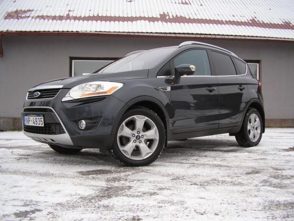 Grey Ford Kuga 2008 in Riga, with an engine capacity of 2.00 L and mileage of 0 thousand km for 6850 €, photo 2 on AUTOMOTO.COM.LV