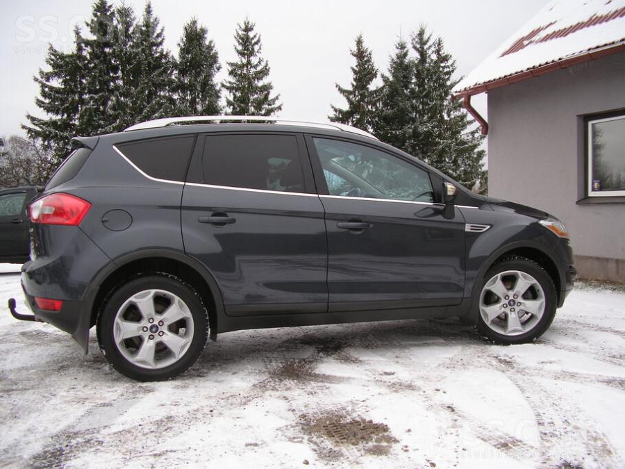 Pelēks Ford Kuga 2008 Rīga, ar dzinēja tilpumu 2.00 L un nobraukumu 0 tūkst. km par 6850 €, foto 3 vietnē AUTOMOTO.COM.LV