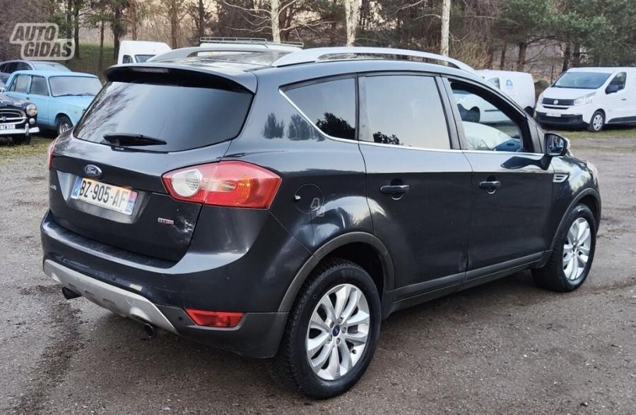 Grey Ford Kuga 2008 in Kretinga, with an engine capacity of 2.00 L and mileage of 289 thousand km for 3499 €, photo 7 on AUTOMOTO.COM.LV