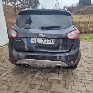 Pelēks Ford Kuga 2008 Ogre, ar dzinēja tilpumu 2.00 L un nobraukumu 246 tūkst. km par 3930 €, foto  vietnē AUTOMOTO.COM.LV