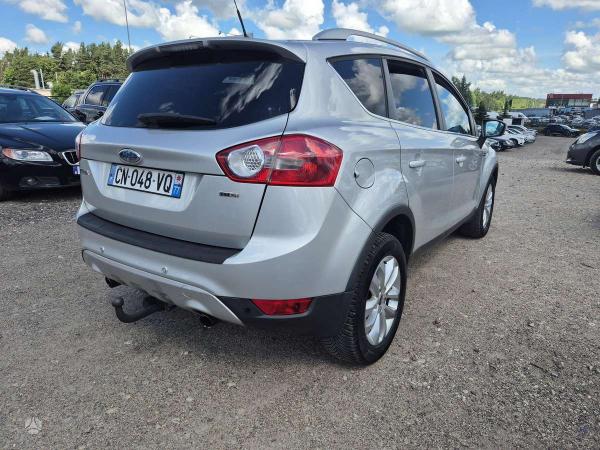 Pelēks Ford Kuga 2008 Utena, ar dzinēja tilpumu 2.00 L un nobraukumu 260 tūkst. km par 4150 €, foto 3 vietnē AUTOMOTO.COM.LV