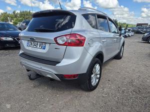 Grey Ford Kuga 2008 in Utena, with an engine capacity of 2.00 L and mileage of 260 thousand km for 4150 €, photo 4 on AUTOMOTO.COM.LV