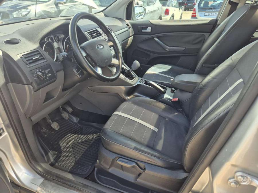 Grey Ford Kuga 2008 in Utena, with an engine capacity of 2.00 L and mileage of 260 thousand km for 4150 €, photo 12 on AUTOMOTO.COM.LV