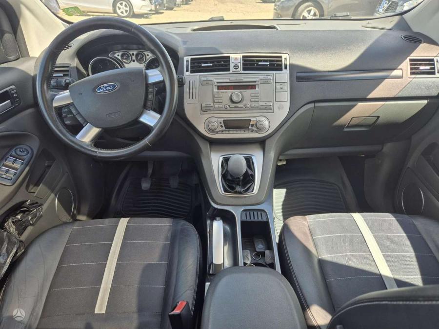 Grey Ford Kuga 2008 in Utena, with an engine capacity of 2.00 L and mileage of 260 thousand km for 4150 €, photo 16 on AUTOMOTO.COM.LV