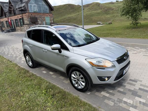 Grey Ford Kuga 2008 in Rezekne, with an engine capacity of 2.00 L and mileage of 0 thousand km for 5150 €, photo 2 on AUTOMOTO.COM.LV