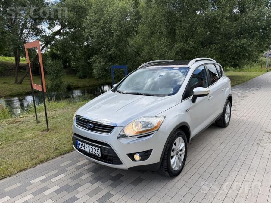 Grey Ford Kuga 2008 in Rezekne, with an engine capacity of 2.00 L and mileage of 0 thousand km for 5150 €, photo 1 on AUTOMOTO.COM.LV
