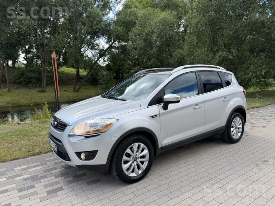Grey Ford Kuga 2008 in Rezekne, with an engine capacity of 2.00 L and mileage of 0 thousand km for 5150 €, photo 5 on AUTOMOTO.COM.LV
