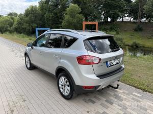 Grey Ford Kuga 2008 in Rezekne, with an engine capacity of 2.00 L and mileage of 0 thousand km for 5150 €, photo 7 on AUTOMOTO.COM.LV