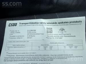 Grey Ford Kuga 2008 in Rezekne, with an engine capacity of 2.00 L and mileage of 0 thousand km for 5150 €, photo 12 on AUTOMOTO.COM.LV