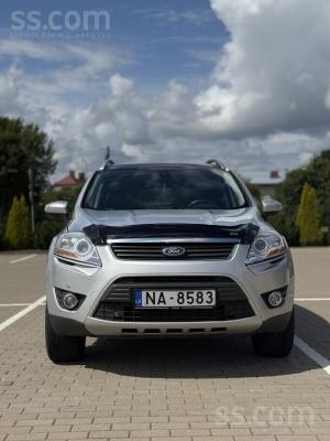 Grey Ford Kuga 2008 in Riga, with an engine capacity of 2.00 L and mileage of 245 thousand km for 5600 €, photo 3 on AUTOMOTO.COM.LV