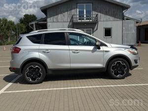 Grey Ford Kuga 2008 in Riga, with an engine capacity of 2.00 L and mileage of 245 thousand km for 5600 €, photo 4 on AUTOMOTO.COM.LV