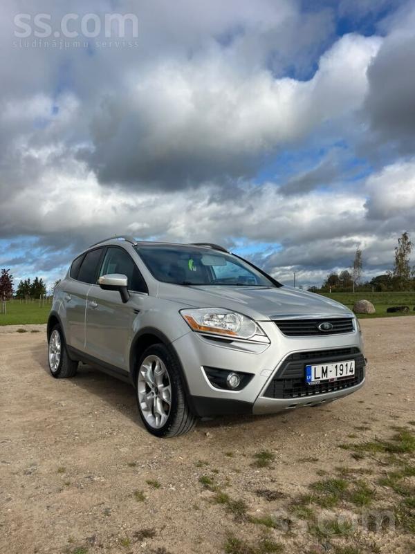 Pelēks Ford Kuga 2008 Tukums, ar dzinēja tilpumu 2.00 L un nobraukumu 220 tūkst. km par 4350 €, foto 3 vietnē AUTOMOTO.COM.LV