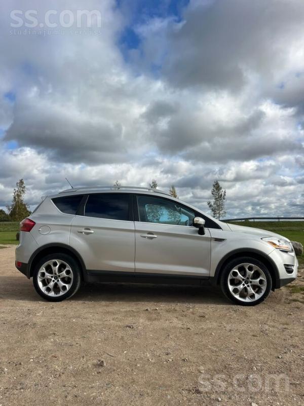 Pelēks Ford Kuga 2008 Tukums, ar dzinēja tilpumu 2.00 L un nobraukumu 220 tūkst. km par 4350 €, foto 4 vietnē AUTOMOTO.COM.LV