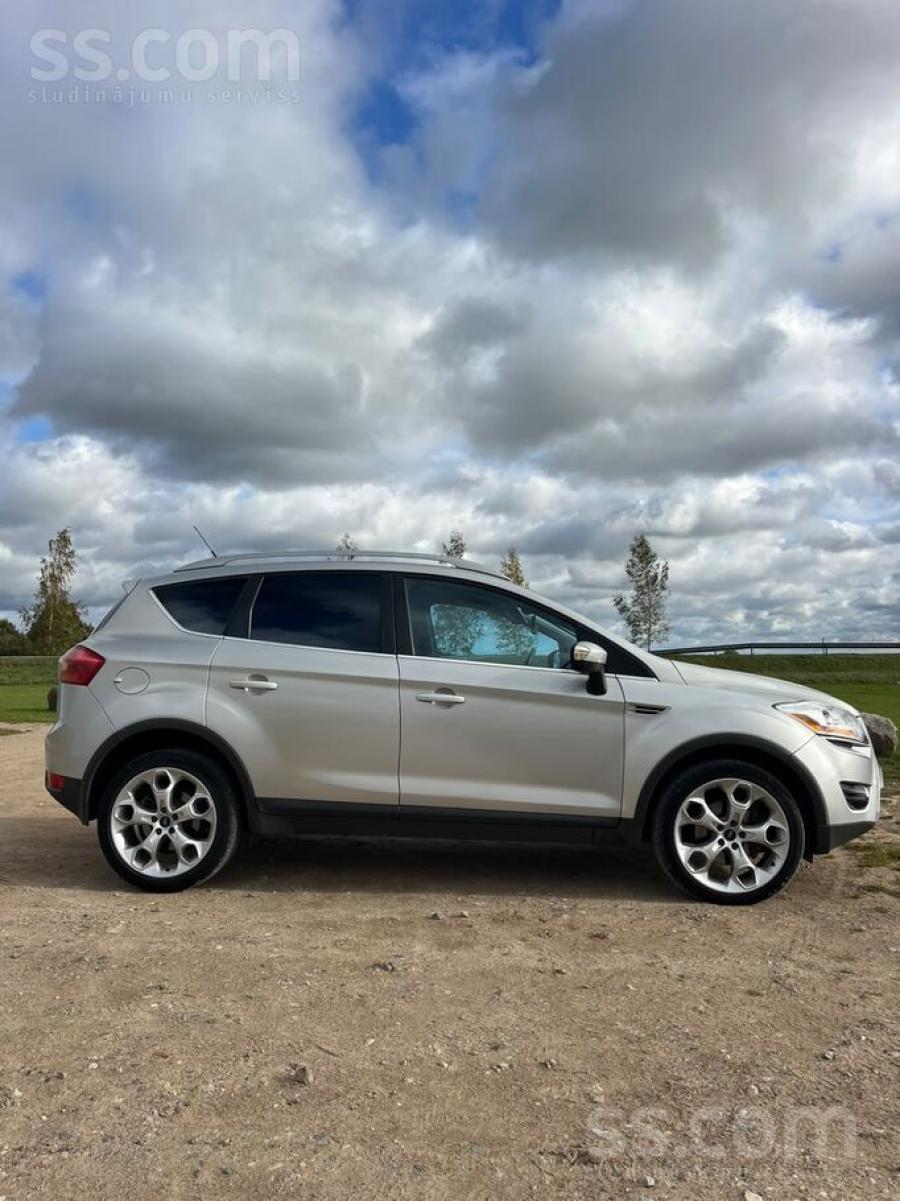Pelēks Ford Kuga 2008 Tukums, ar dzinēja tilpumu 2.00 L un nobraukumu 220 tūkst. km par 4350 €, foto 4 vietnē AUTOMOTO.COM.LV