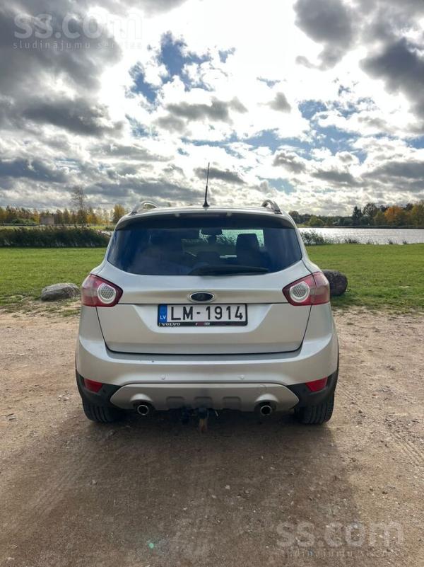 Pelēks Ford Kuga 2008 Tukums, ar dzinēja tilpumu 2.00 L un nobraukumu 220 tūkst. km par 4350 €, foto 6 vietnē AUTOMOTO.COM.LV