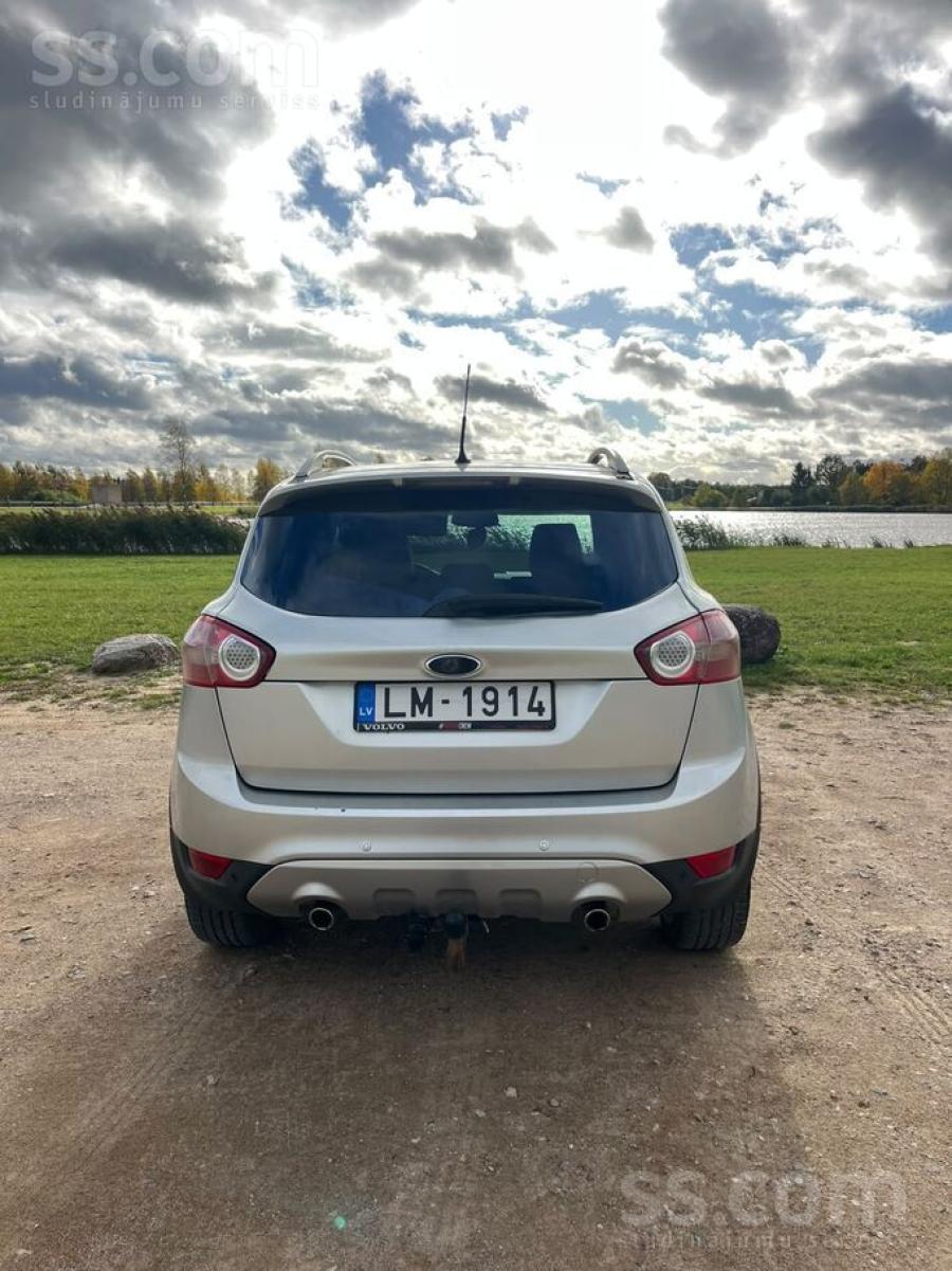 Pelēks Ford Kuga 2008 Tukums, ar dzinēja tilpumu 2.00 L un nobraukumu 220 tūkst. km par 4350 €, foto 6 vietnē AUTOMOTO.COM.LV