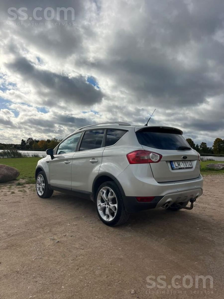 Pelēks Ford Kuga 2008 Tukums, ar dzinēja tilpumu 2.00 L un nobraukumu 220 tūkst. km par 4350 €, foto 7 vietnē AUTOMOTO.COM.LV