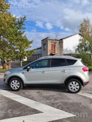 Pelēks Ford Kuga 2008 Saldus, ar dzinēja tilpumu 2.00 L un nobraukumu 274 tūkst. km par 2900 €, foto  vietnē AUTOMOTO.COM.LV