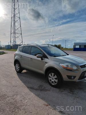 Pelēks Ford Kuga 2008 Saldus, ar dzinēja tilpumu 2.00 L un nobraukumu 274 tūkst. km par 2900 €, foto 4 vietnē AUTOMOTO.COM.LV