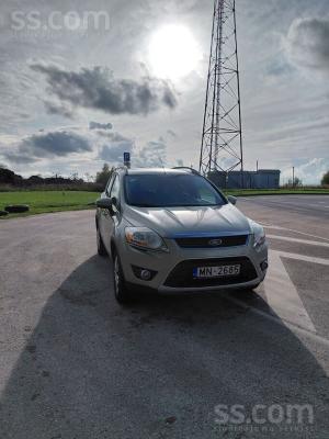 Pelēks Ford Kuga 2008 Saldus, ar dzinēja tilpumu 2.00 L un nobraukumu 274 tūkst. km par 2900 €, foto 5 vietnē AUTOMOTO.COM.LV