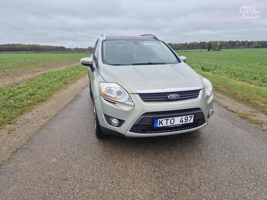 Pelēks Ford Kuga 2008 Viļņa, ar dzinēja tilpumu 2.00 L un nobraukumu 230 tūkst. km par 2300 €, foto 4 vietnē AUTOMOTO.COM.LV